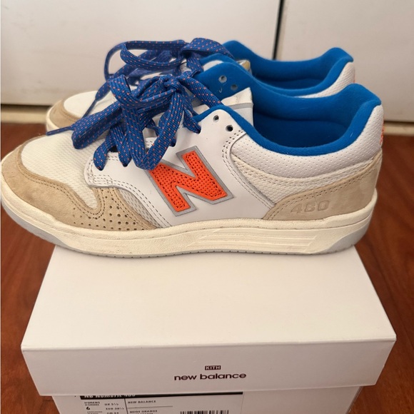 New Balance | Shoes | New Balance Kith Collab Sneakers Msg White Orange ...